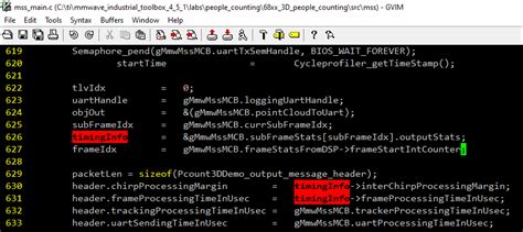 Iwr6843isk Ods Is There A Way To Predict Approximate Value For Inter Frame Cpu Load For N