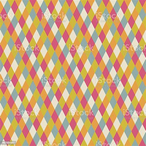 추상적임 원활한 반복재생 패턴 Rhombs 기하학적 0명에 대한 스톡 벡터 아트 및 기타 이미지 0명 기하 도형 다중 색상 Istock
