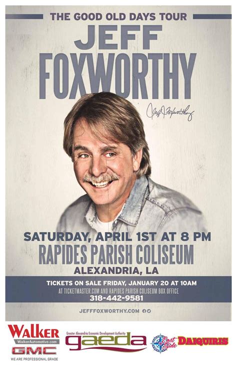 Jeff Foxworthy Calendar 2025 Lucas Winter