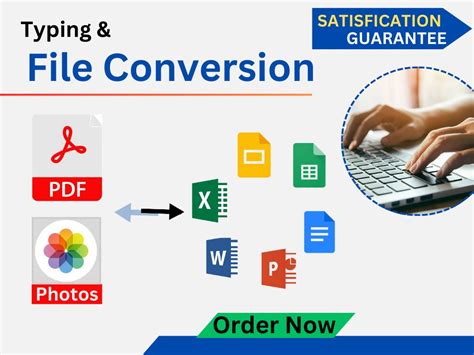 Typing And Convert PDF File Image To Excel Word Google Sheets Upwork