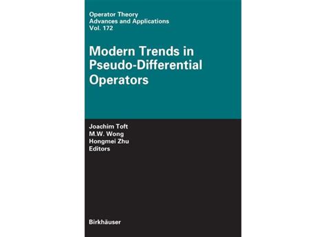 Modern Trends In Pseudo Differential Operators Em Promoção é No Buscapé