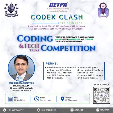 Iet On Campus Nit Srinagar On Linkedin Codex Clash A Coding