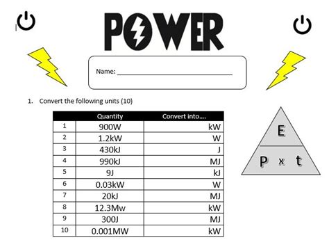 Calculating Power Ph
