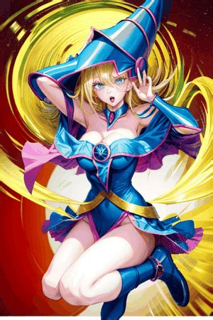 Dark Magician Girl ブラック・マジシャン・ガール Yu Gi Oh V1 Tensorart