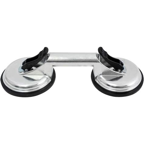 Ventosa De Aluminio Doble Para Vidrio 100kg