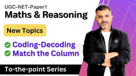 Coding Decoding Maths And Reasoning Ugc Net Paper 1 Youtube