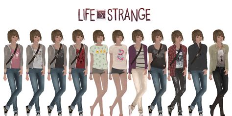 [mmd] Max Caulfield Model Pack Dl Update2 By Applewatersugar On