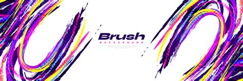 하프톤 효과가 있는 추상적이고 다채로운 브러시 배경 그런 지 배경입니다 배너 포스터 또는 스포츠 배경에 대한 브러시 획