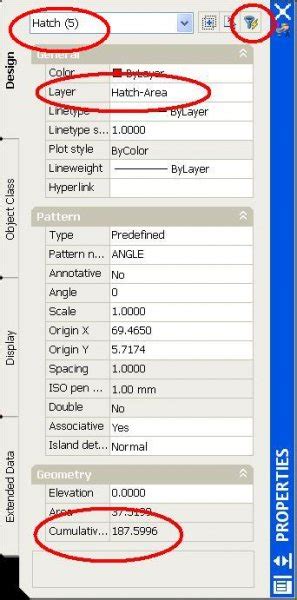sum of hatched areas autolisp visual lisp and dcl autocad forums