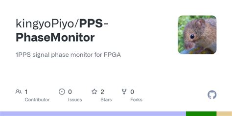 Github Kingyopiyo Pps Phasemonitor 1pps Signal Phase Monitor For Fpga