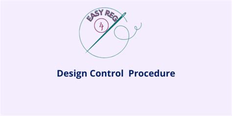 Design Control Procedure EasyReg