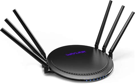 Wavlink Ac Wireless Dual Band Smart Wi Fi Gigabit Router With Touchlink High Power Antennas