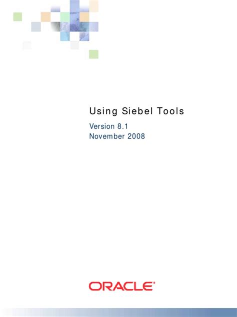 Siebel Configuration Using Tools Pdf Menu Computing Microsoft