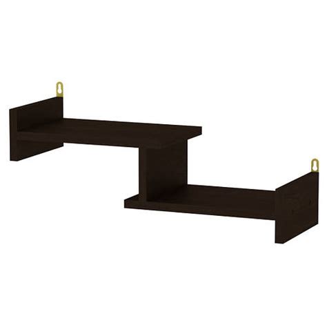 Полиця настінна Компаніт П 13 драбинка Венге темний ціна 394 ₴ купити на Prom Ua Україна Київ