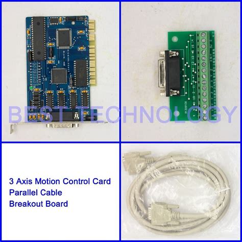 NC Studio Axis PCI Motion Control Card For CNC Router Engraving Milling Machine CNC Interface