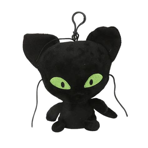 Пушистая игрушка божья коровка, Леди Баг черная кошка 15 см - купить с ...