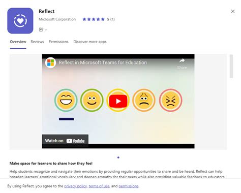 Using Reflect The New Microsoft Teams App Webtek Media