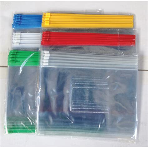 ซองพลาสติกซิปรูดขนาด A5 24x17 5ซม มีช่องใส่บัตร Sky Easy