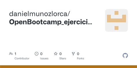 Github Danielmunozlorca Openbootcamp Ejercicios Tema