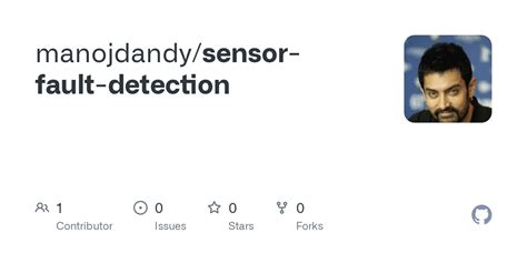 Github Manojdandysensor Fault Detection