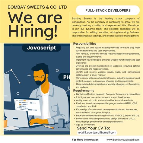 Kazi Nazrul Islam On Linkedin Jobvacancy Webdevlopers Hiring
