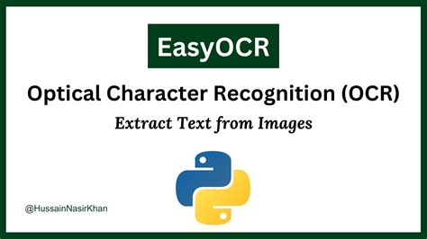 How To Extract Text From Images With Easyocr In Python Optical Character Recognition Ocr