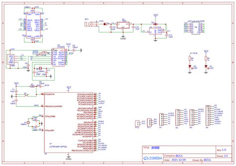 Larduino Uno Mini 嘉立创eda开源硬件平台