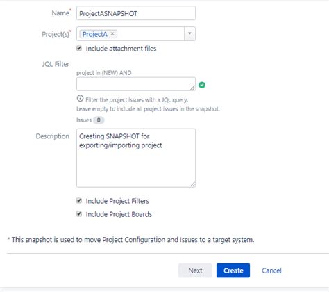 Exporting And Importing Specific Project Between Different Jira Server