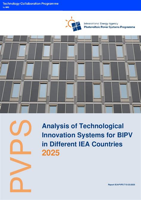Enabling Framework For The Development Of Bipv Iea Pvps