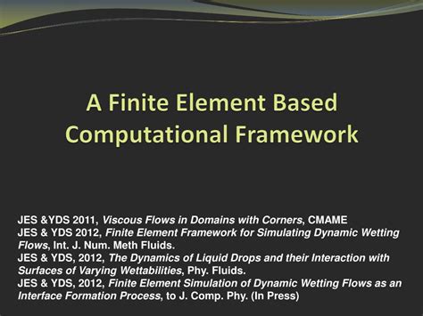 Ppt Microfluidic Dynamic Wetting Flows Modelling And Simulation