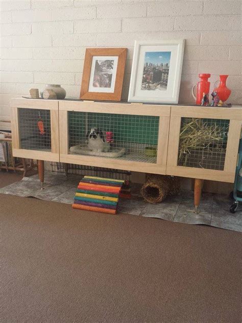 Inside Bunny House Indoor Rabbit Diy Rabbit Cage Rabbit Hutches