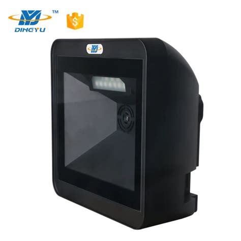 2d Hands Free Automatic Omnidirectional Desktop Barcode Scanning Platform Usb Rs232 Qr Code