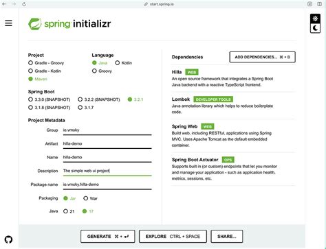 Spring Boot And Hilla Building A Simple Web User Interface