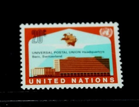 UNITED NATIONS 1971 Un Upu Building Issue Fine M N H EUR 2 58 PicClick FR