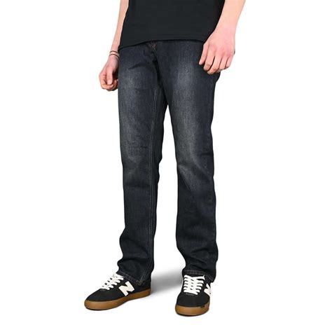 Volcom Solver Straight Fit Jeans New Vintage Blue