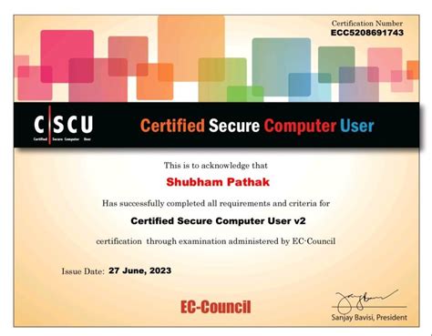 Shubham Pathak On Linkedin Cscu Eccouncil Jecrcuniversity