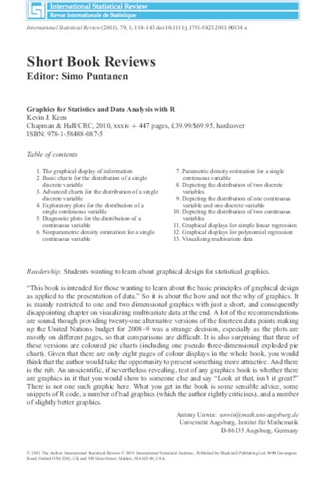 pdf design of experiments an introduction based on linear models by