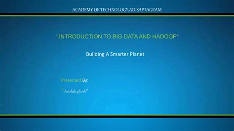 BIG DATA AND HADOOP ECOSYSTEM PPTX