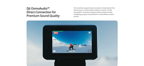 Dji Mic Mini Omnidirectional Two Level Active Noise Cancelling Bluetooth 5 3 48 Hour