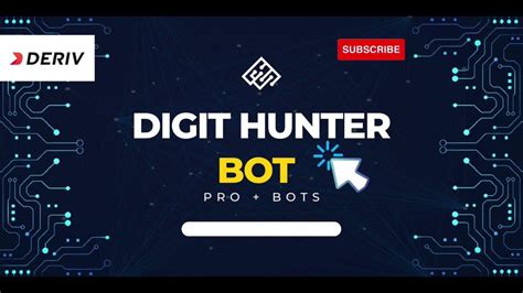 Digit Hunter Deriv Binary Bot Trading Youtube