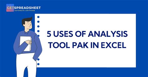 5 Uses Of Analysis Tool Pak In Excel