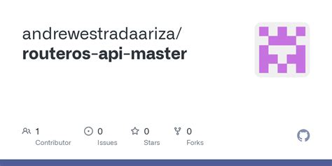 Github Andrewestradaarizarouteros Api Master