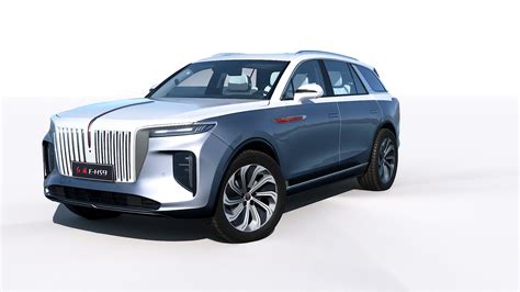 3d 2022 Faw Hongqi E Hs9 Turbosquid 2093638