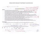 Solution Set To Sem 2 Final Review Part 6 Current Electricity Pdf Solution Set For Semester 2