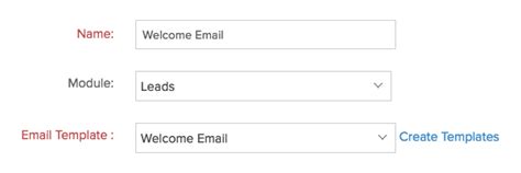 Using Workflow Alerts Zoho Developer Help