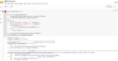 Tfrank Returns Incorrect Value In Trace Compiled Conditional When A