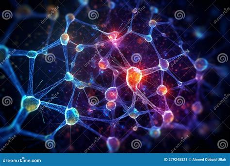 Atomic Neural Network Structure In The Brain Generative Ai Stock