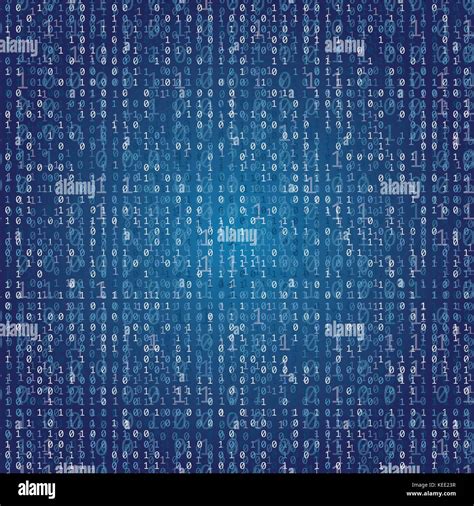 Binary Code Digital Technology Background Made With Zeros And Ones