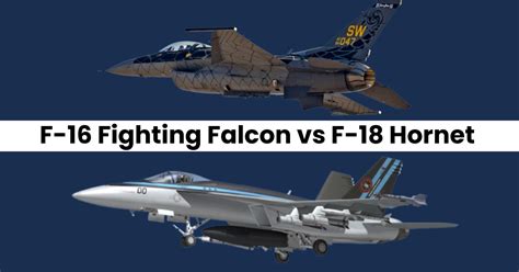 F16 Vs F18 Comparing The F 16 F 18 Fighting Power Speed Sky Comparison