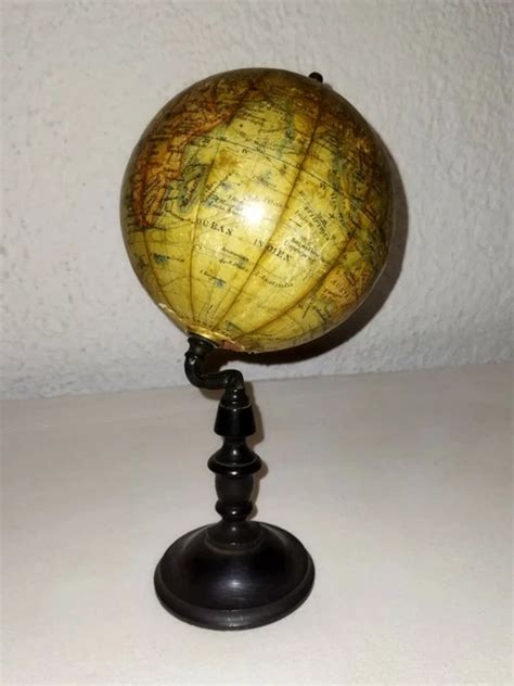 Old Small Earth Globe World Map Xix World Map 20cms Collectioncms £239